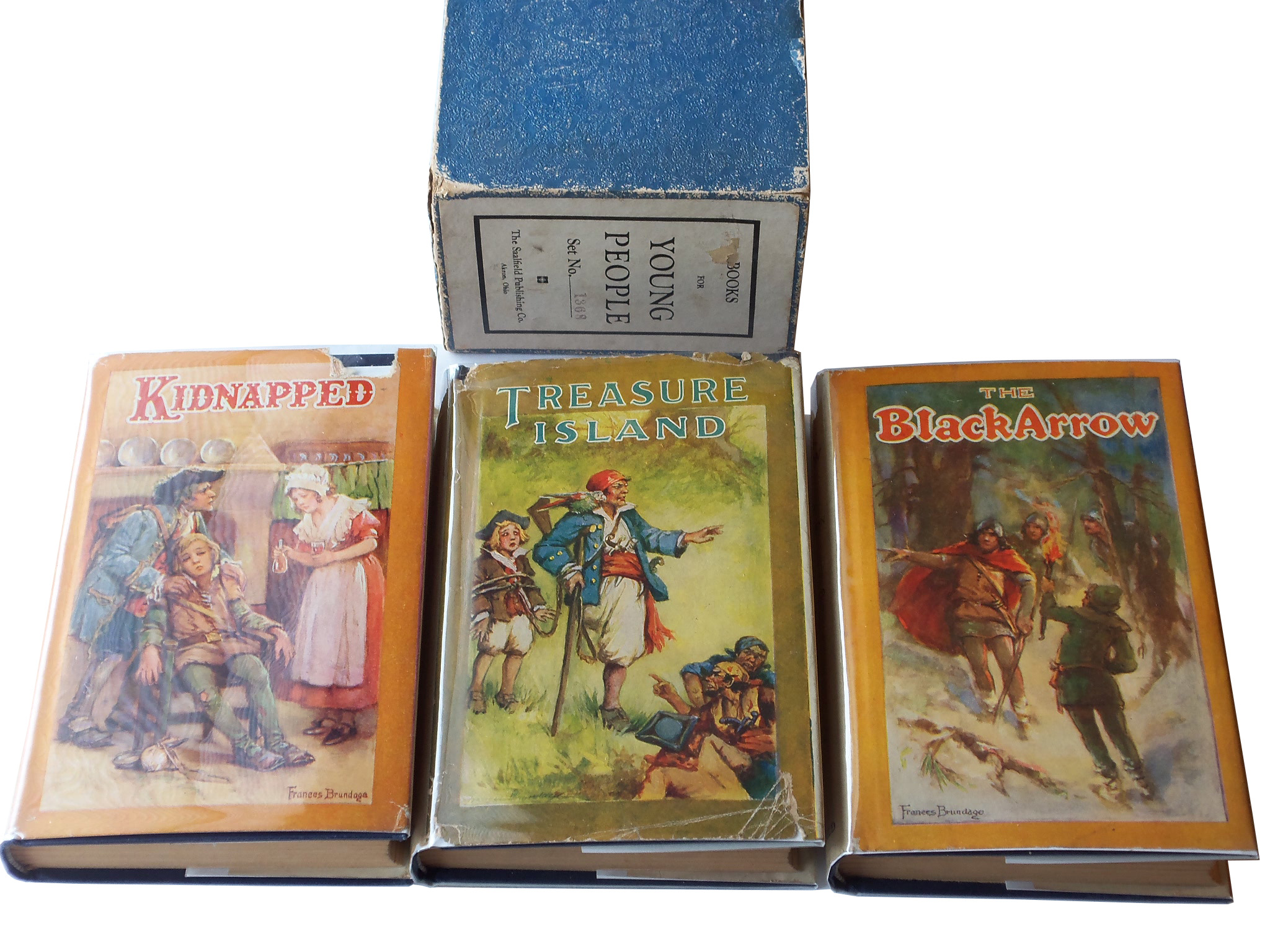 Kidnapped / Treasure Island / The Black Arrow (Complete Set in Three ...