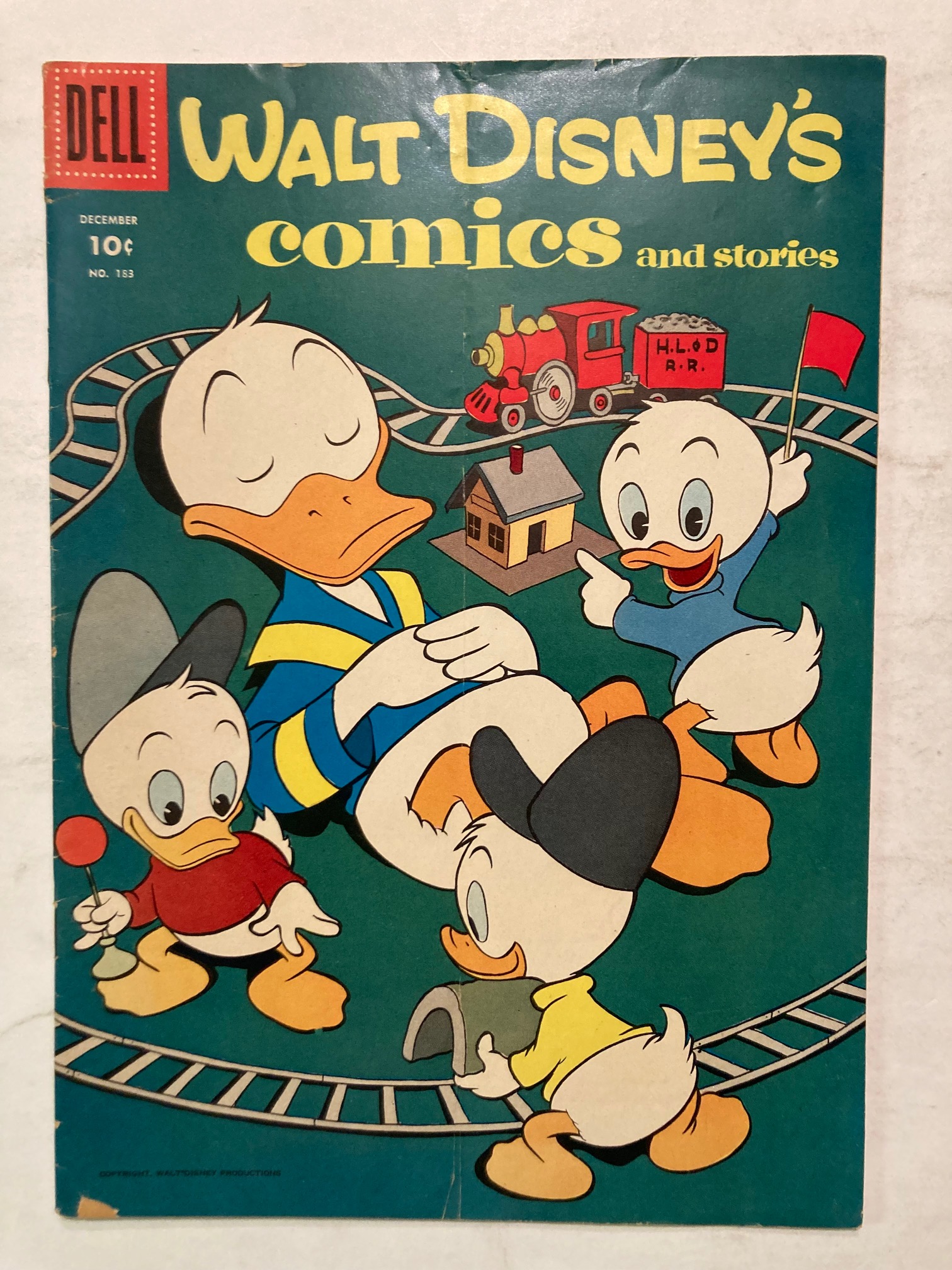 Walt Disney's Comics and stories, December 1955, #183: (1955) Cómic ...