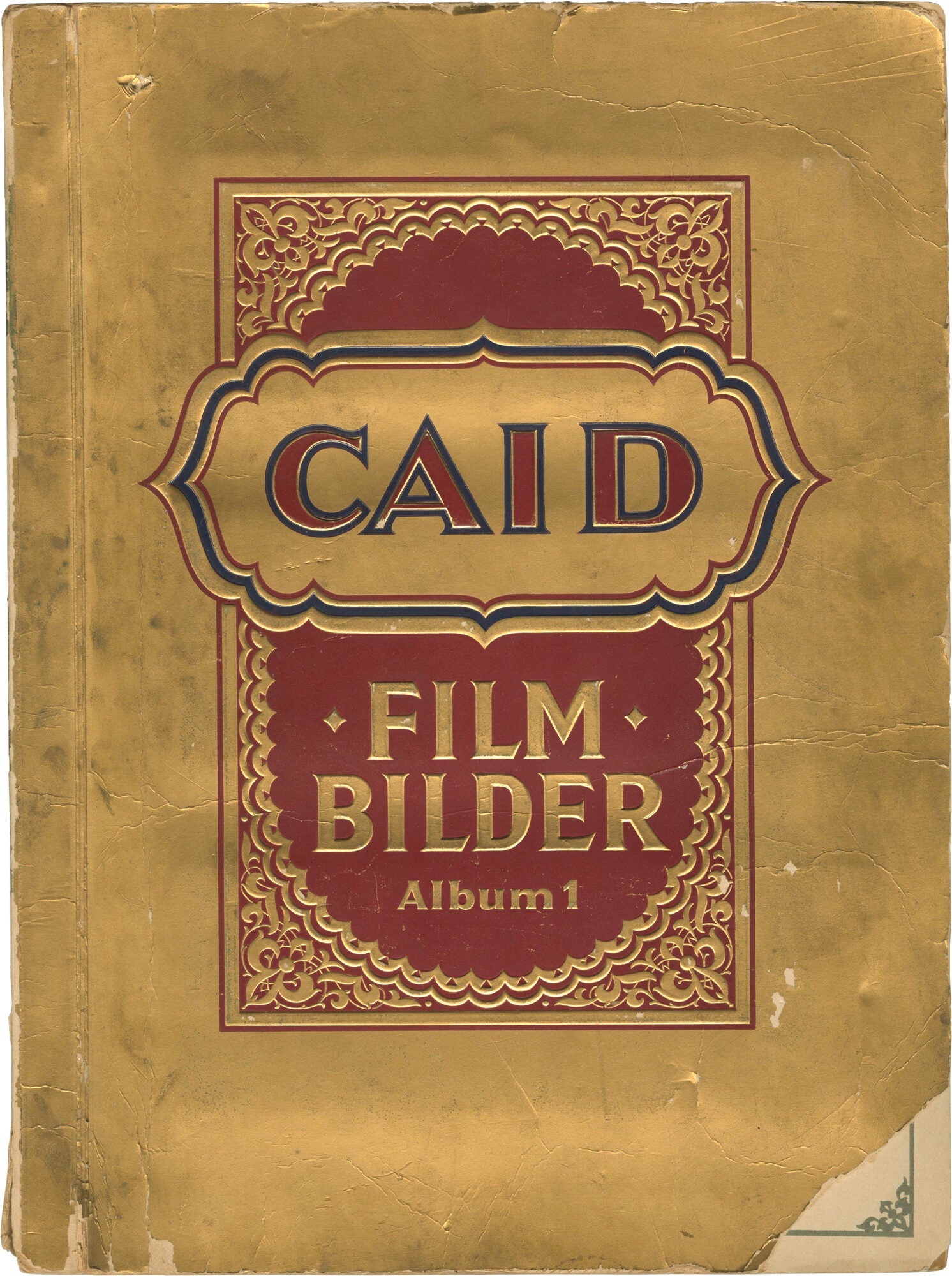 Caid Film-Bilder: Album 1 (Original German cigarette card album, circa ...