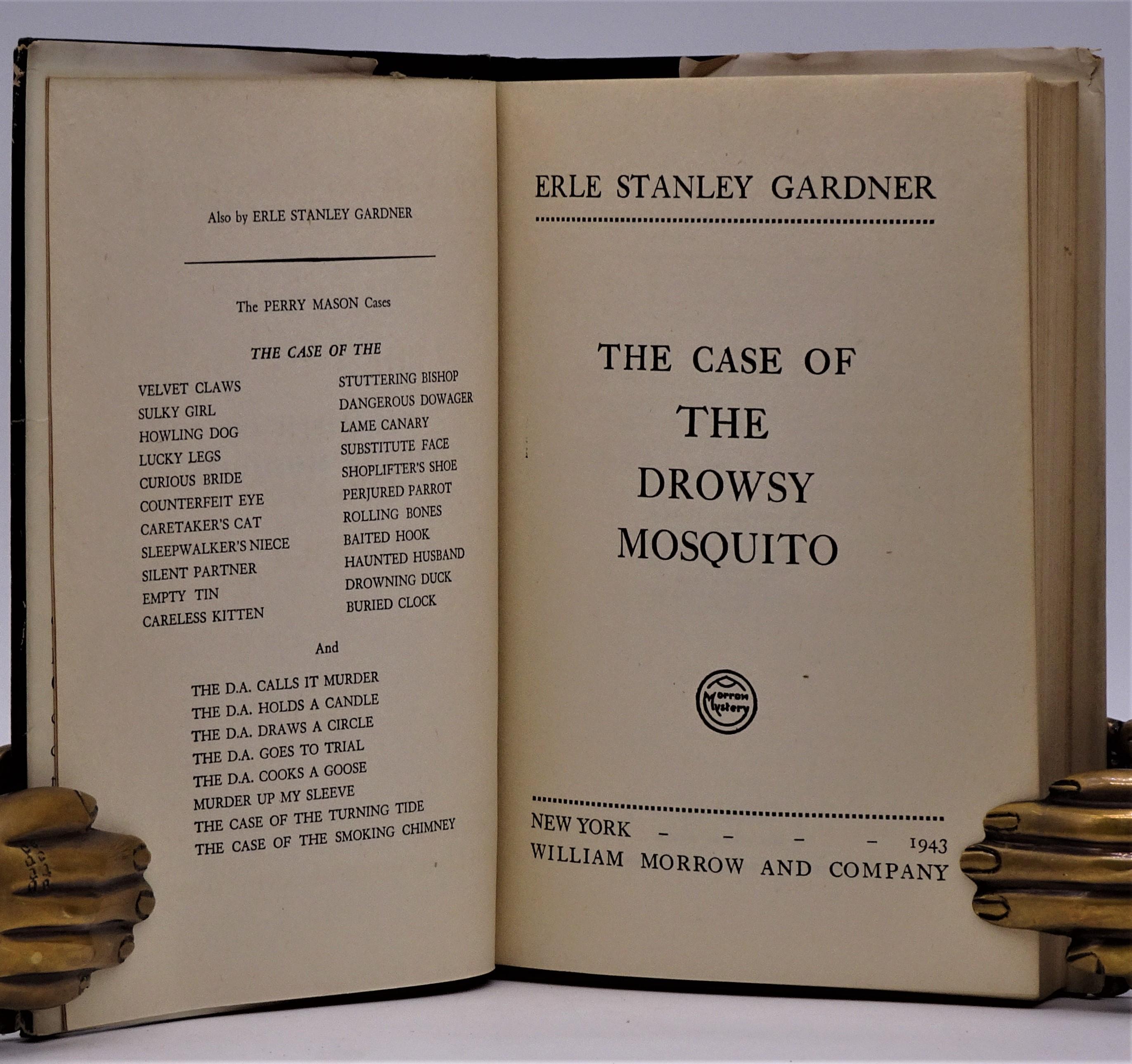 The Case of the Drowsy Mosquito by Gardner, Erle Stanley: Near Fine ...