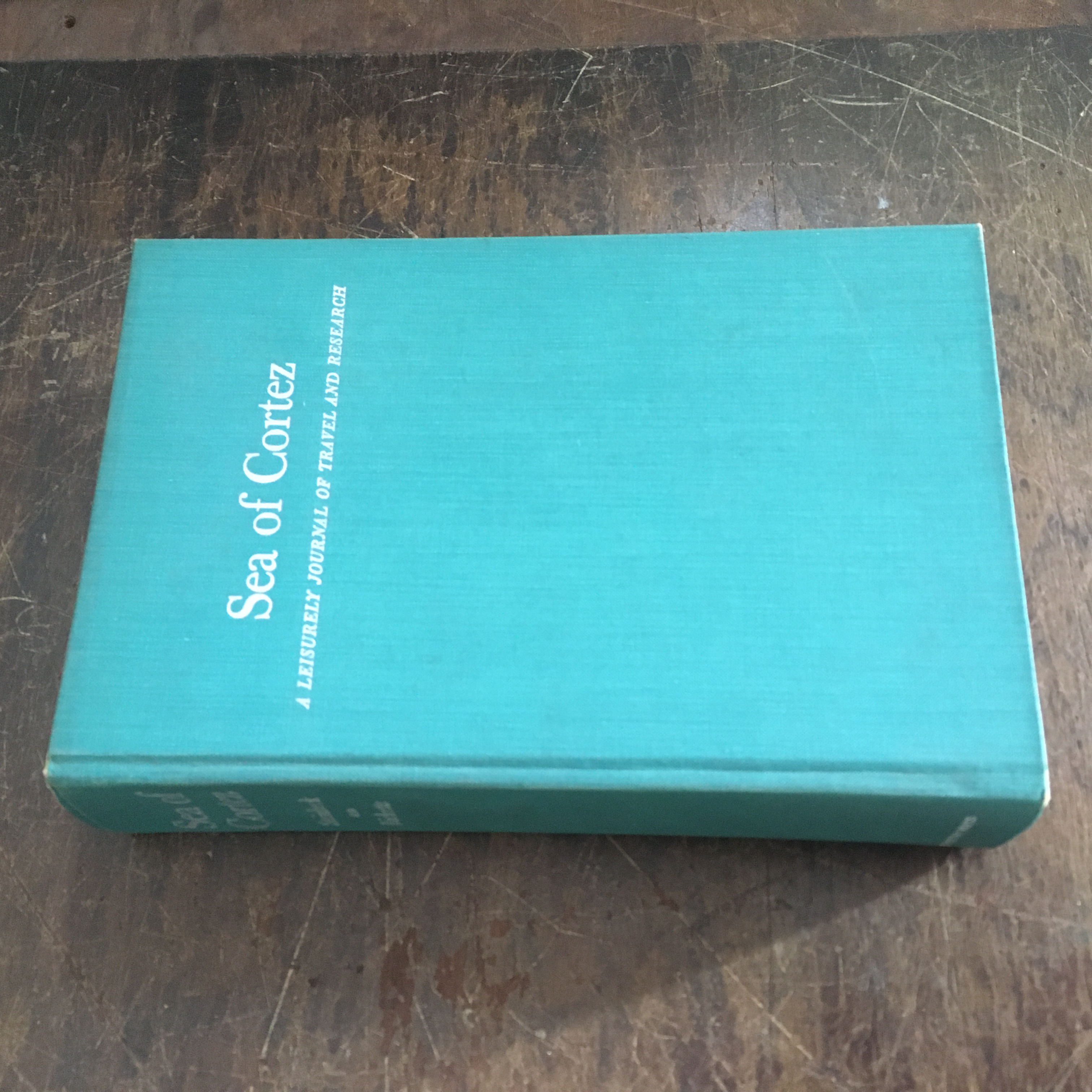 Sea of Cortez: A Leisurely Journal of Travel and Research Steinbeck ...