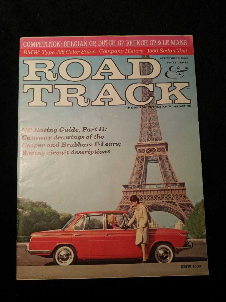 Road & Track - September 1963; Volume 15, No. 1 The Motor Enthusiast s ...