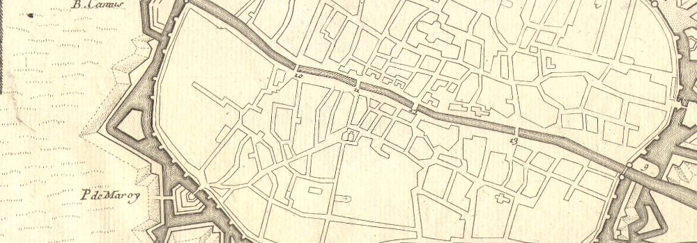 Tournay [Tournai - Doornik] by de Fer, Nicolas: (1705) Map | Antiqua ...