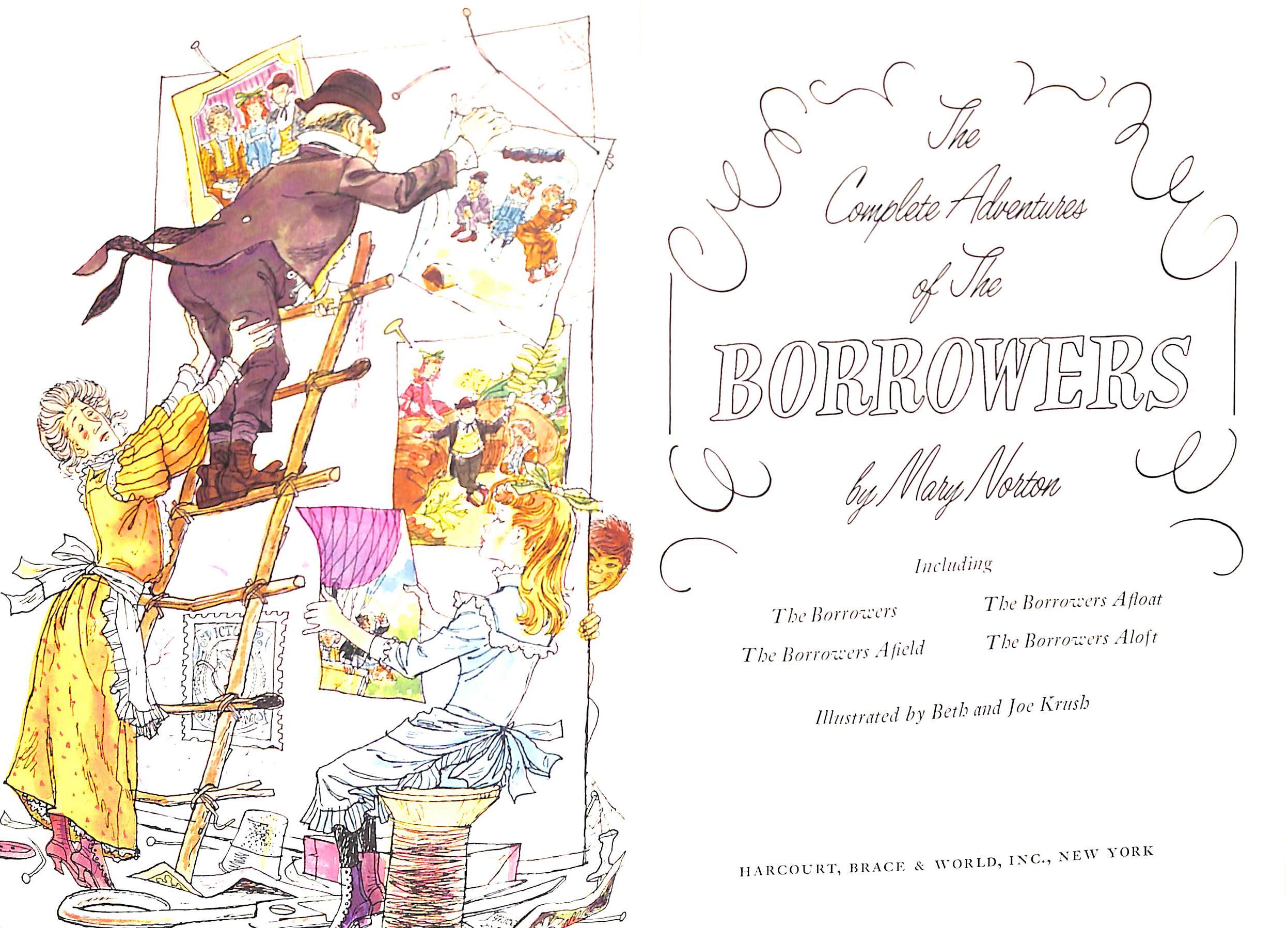 The Complete Adventures Of The Borrowers by NORTON, Mary: Very Good ...