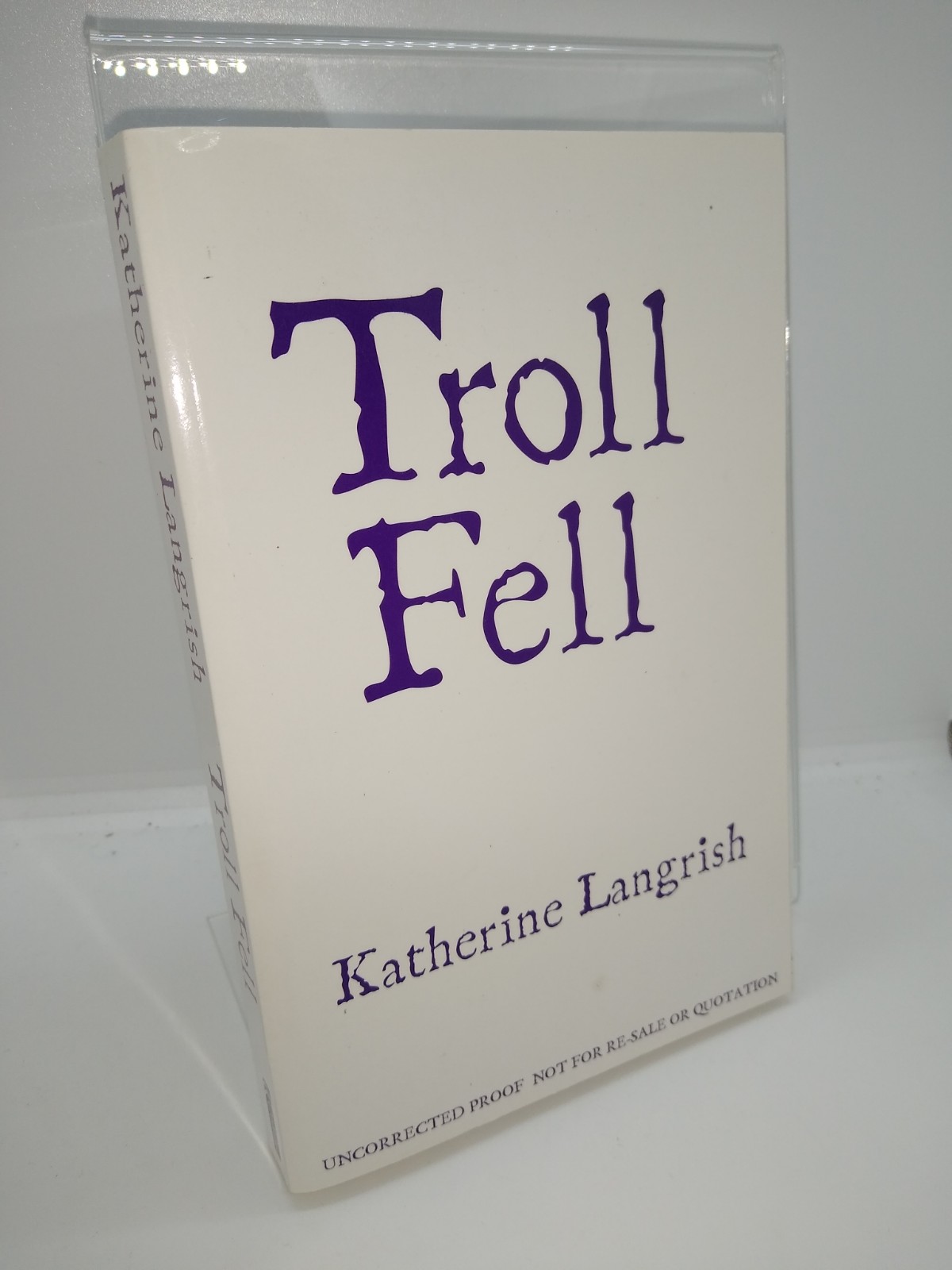 Troll Fell by Langrish, Katherine: Near Fine Soft cover (2004) 1st ...