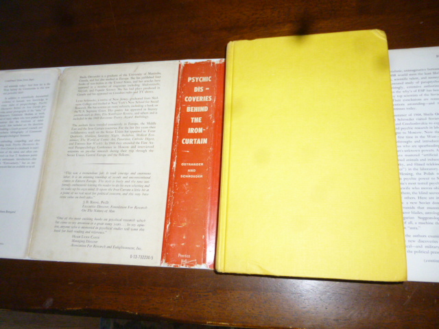 Psychic Discoveries Behind The Iron Curtain De Ostrander Sheila
