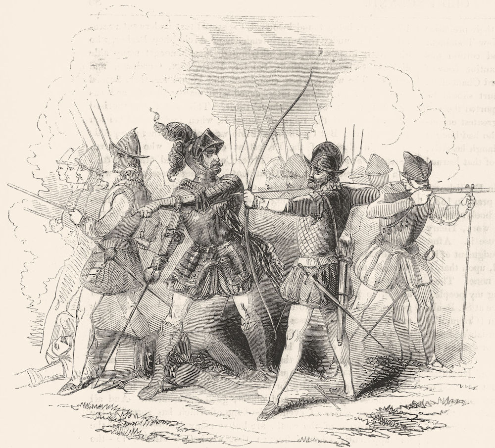 1650. Lord Willoughby. (In this cut is shown the half armour of a ...