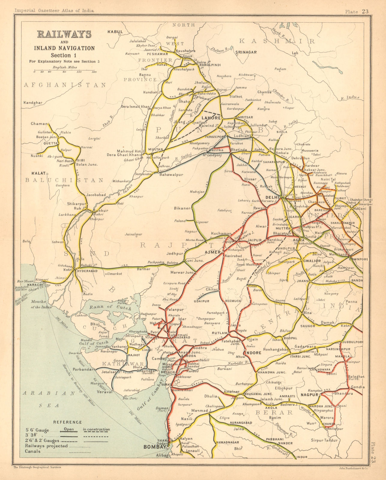 Indian Railway Map