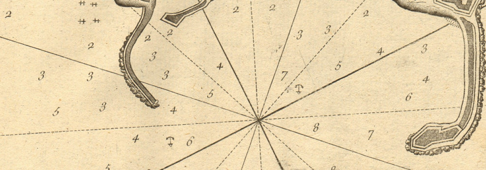 Trieste Plan of the port of Trieste by Roux, Joseph | Antiqua Print Gallery