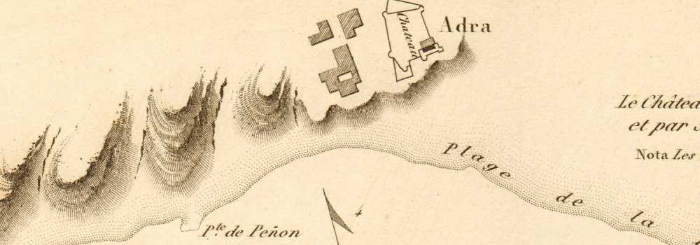 Mouillage d'Adra [Anchorage of Adra] de Gauttier, Pierre-Henri: (1851 ...