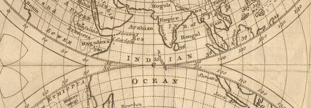 A new projection of the Eastern Hemisphere of the Earth on a plane ...