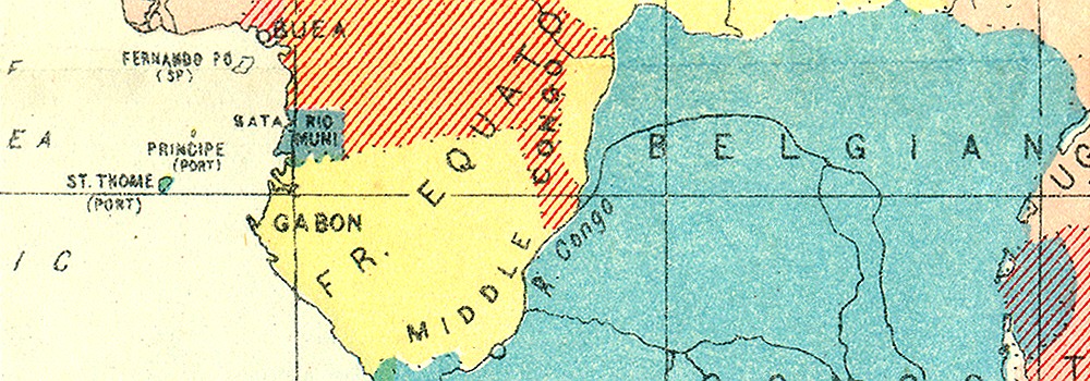 Political Map of Africa showing International Boundaries by Other ...