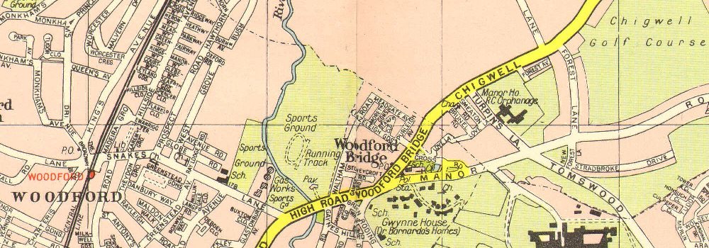 Woodford de Geographers A-Z Map Co / Geographia / Pearsall, Phyllis ...