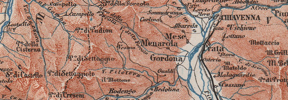 District from the Lukmanier to the Maloja by Baedeker, Karl / Wagner ...