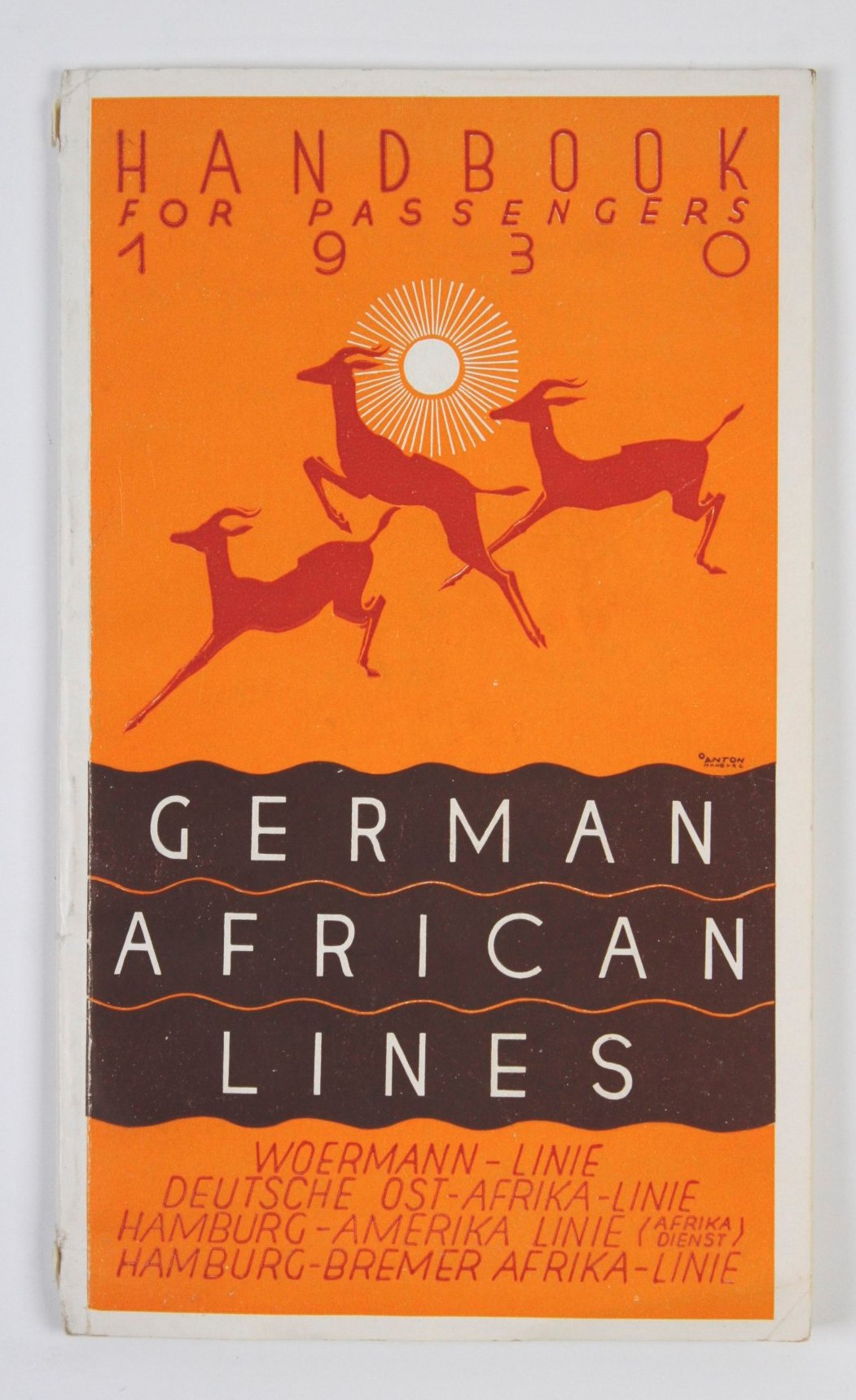 German African Lines: Woermann-Linie, Deutsche Ost-Afrika-Linie ...