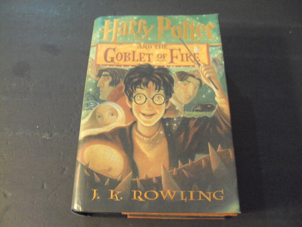 Harry Potter and The Goblet of Fire BK 4 Rowling First Edition 2000 HC ...