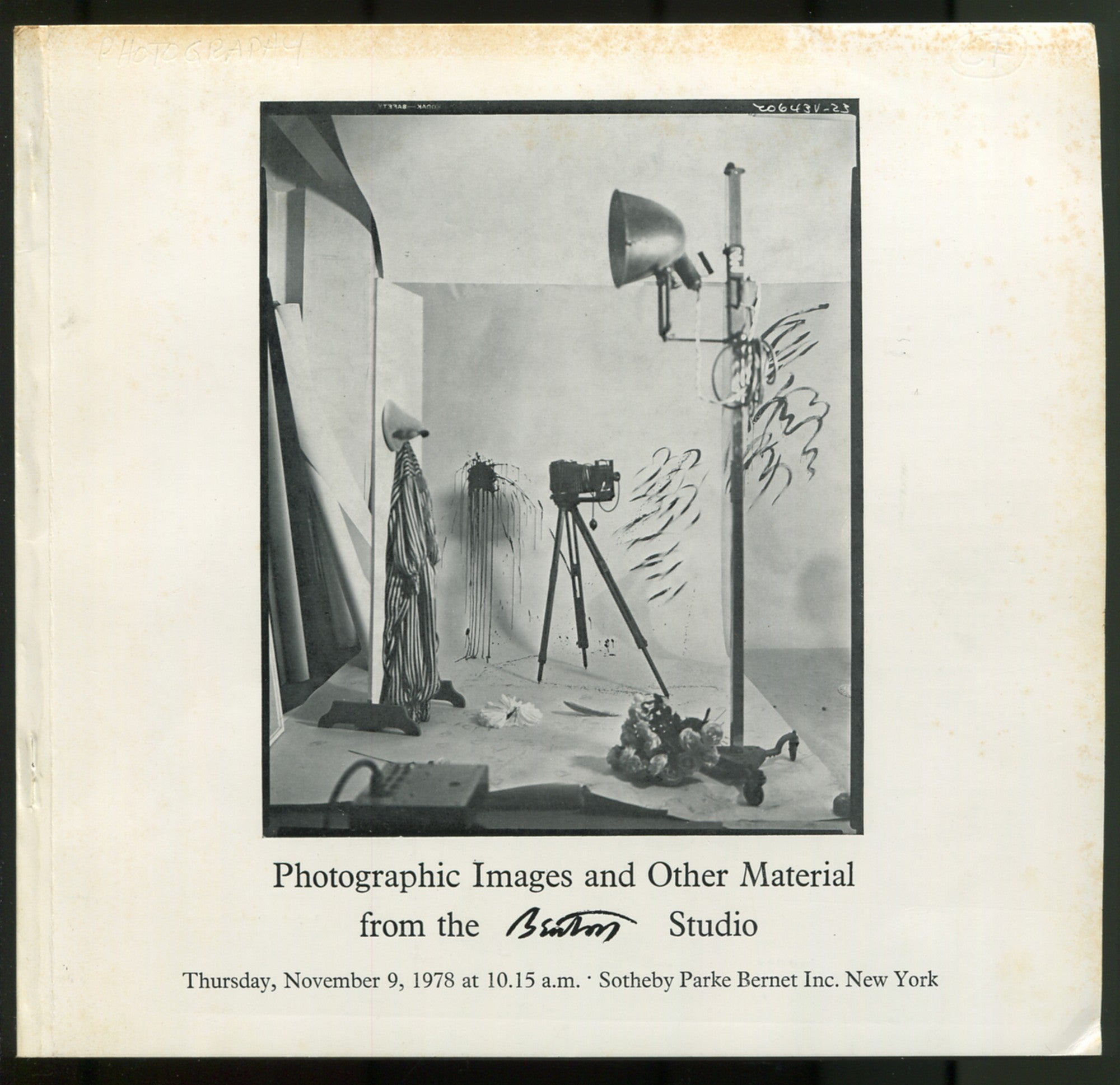 Photographic Images and Other Material from the Beaton Studio ...