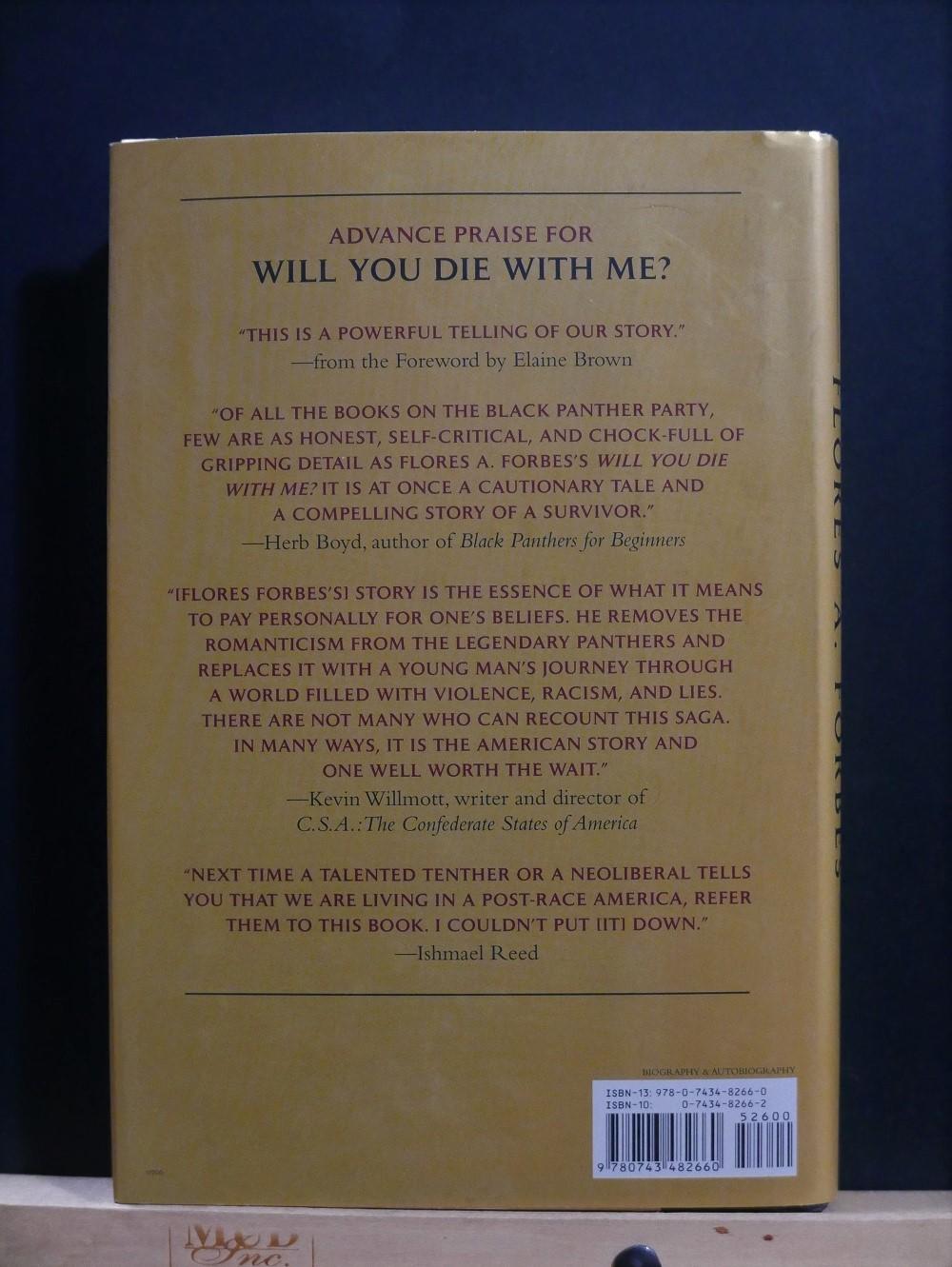 Will You Die With Me? My life and the Black Panther Party by Forbes ...