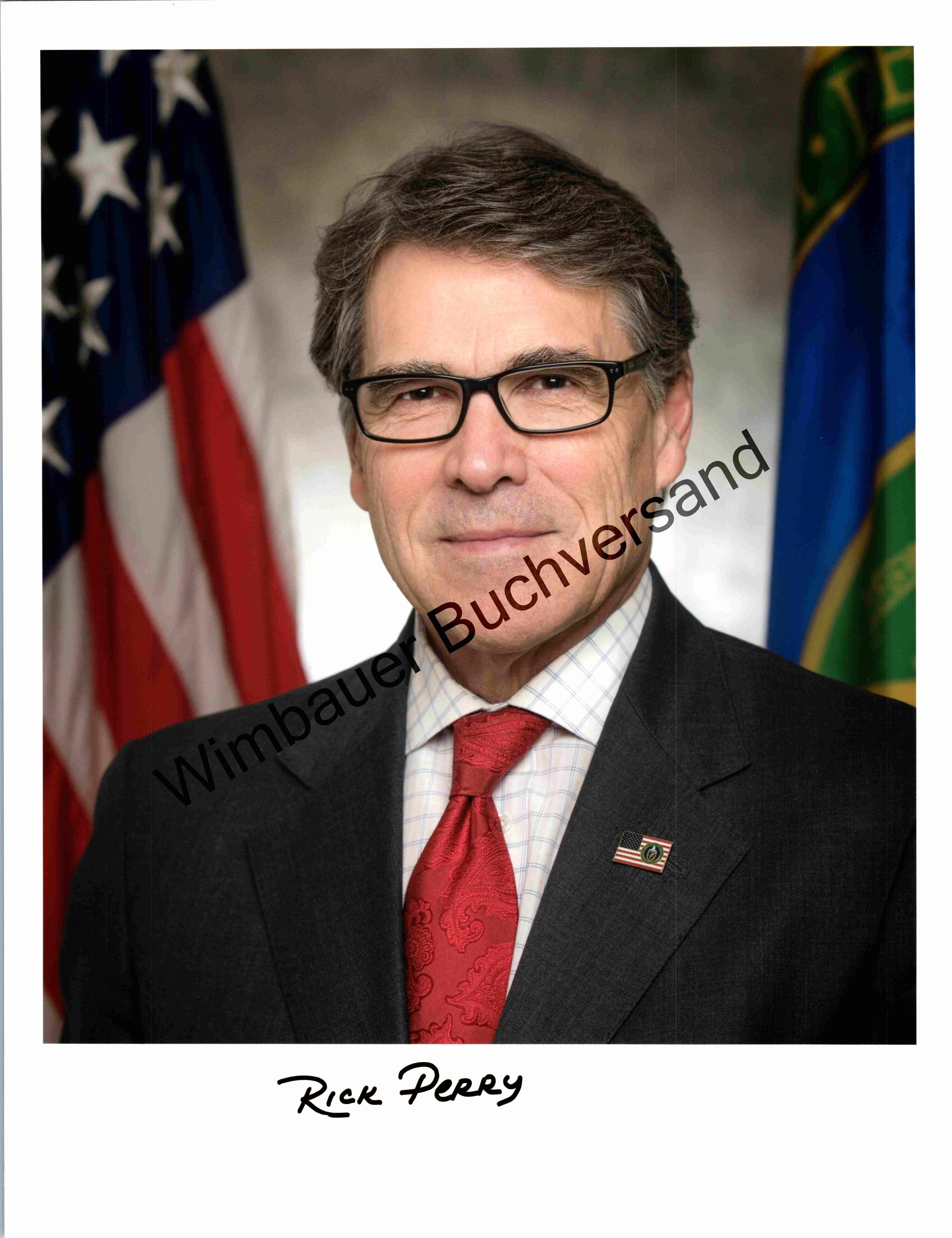 Original Autograph Rick Perry /// Autogramm Autograph signiert signed ...