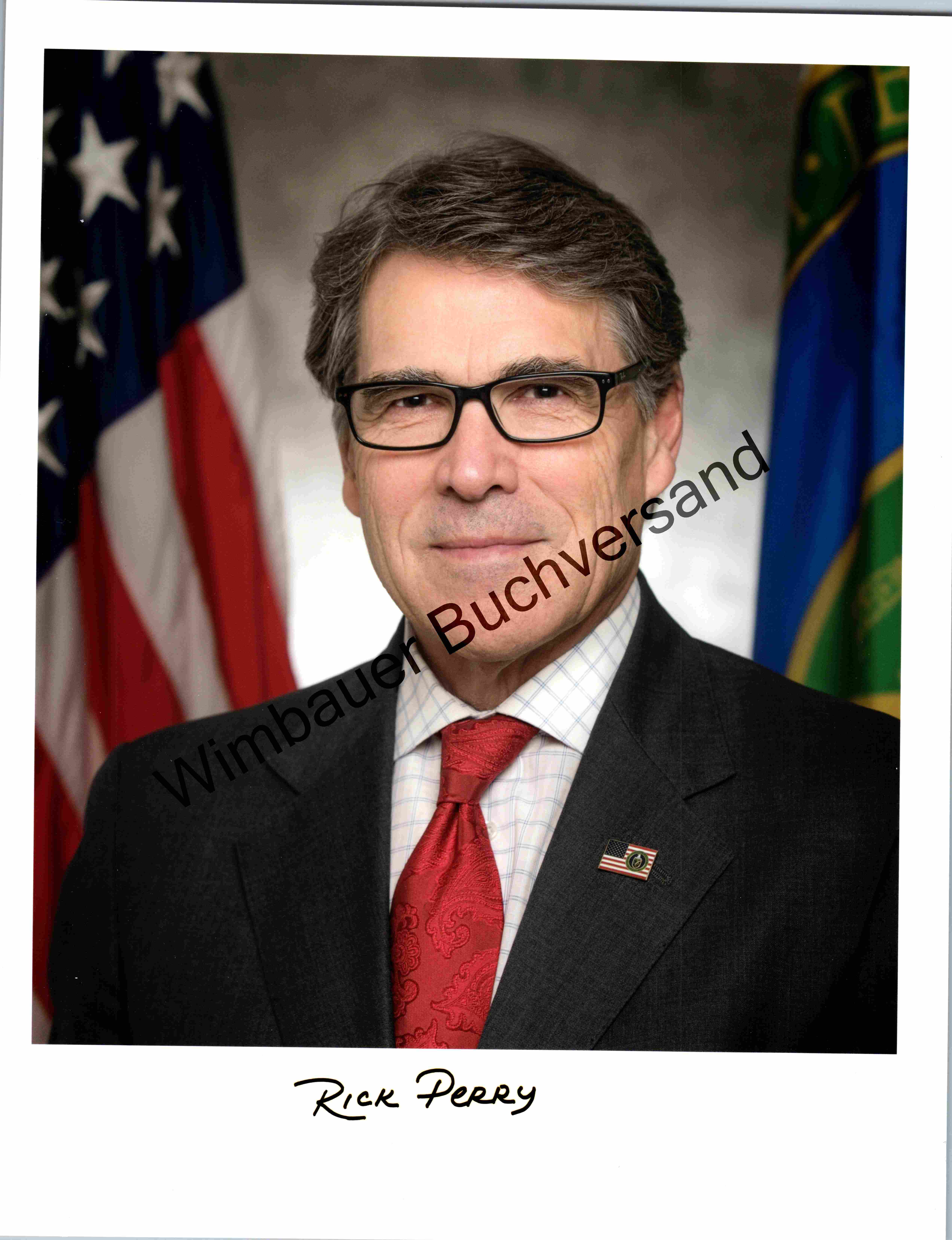 Original Autograph Rick Perry /// Autogramm Autograph signiert signed ...