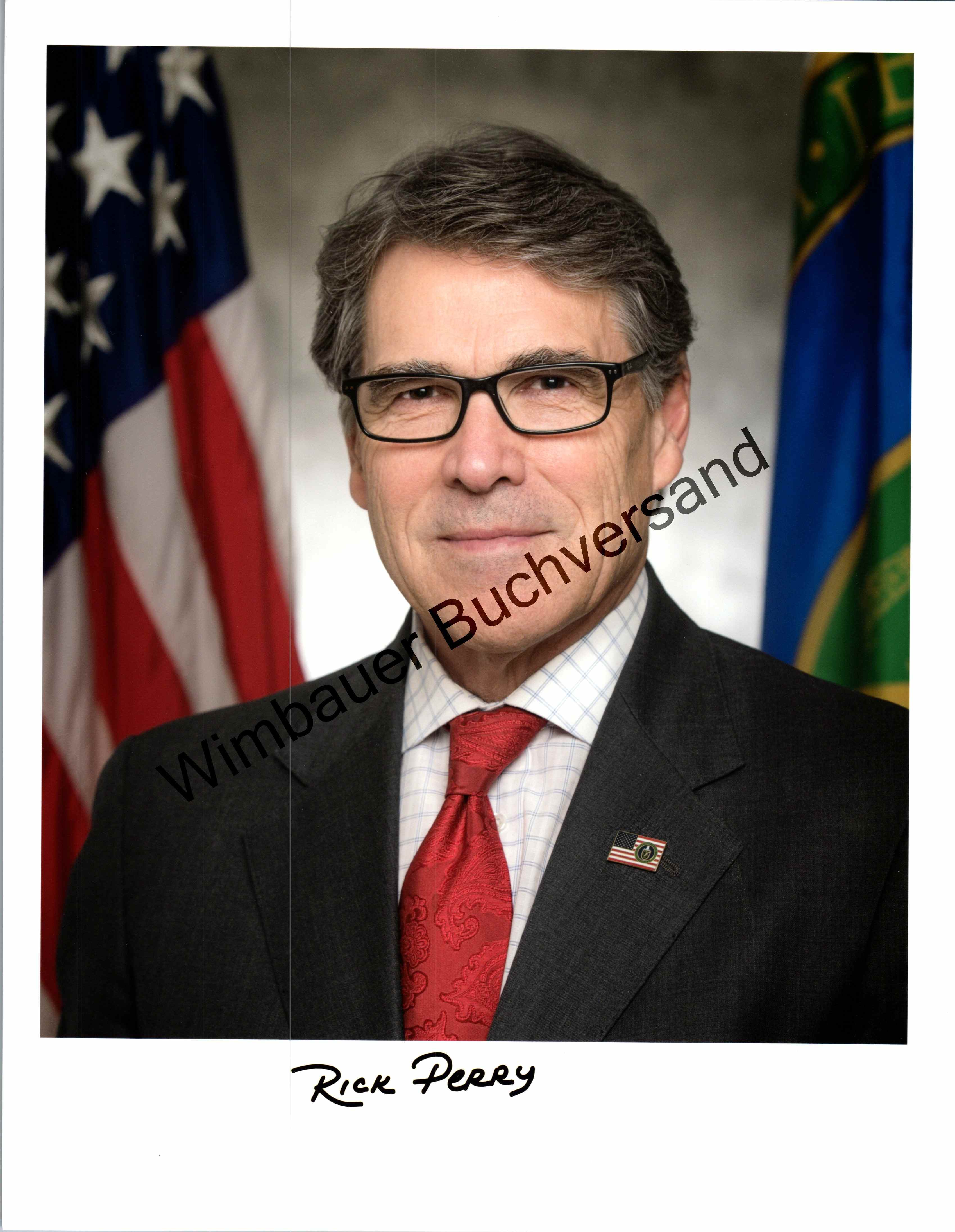 Original Autograph Rick Perry /// Autogramm Autograph signiert signed ...