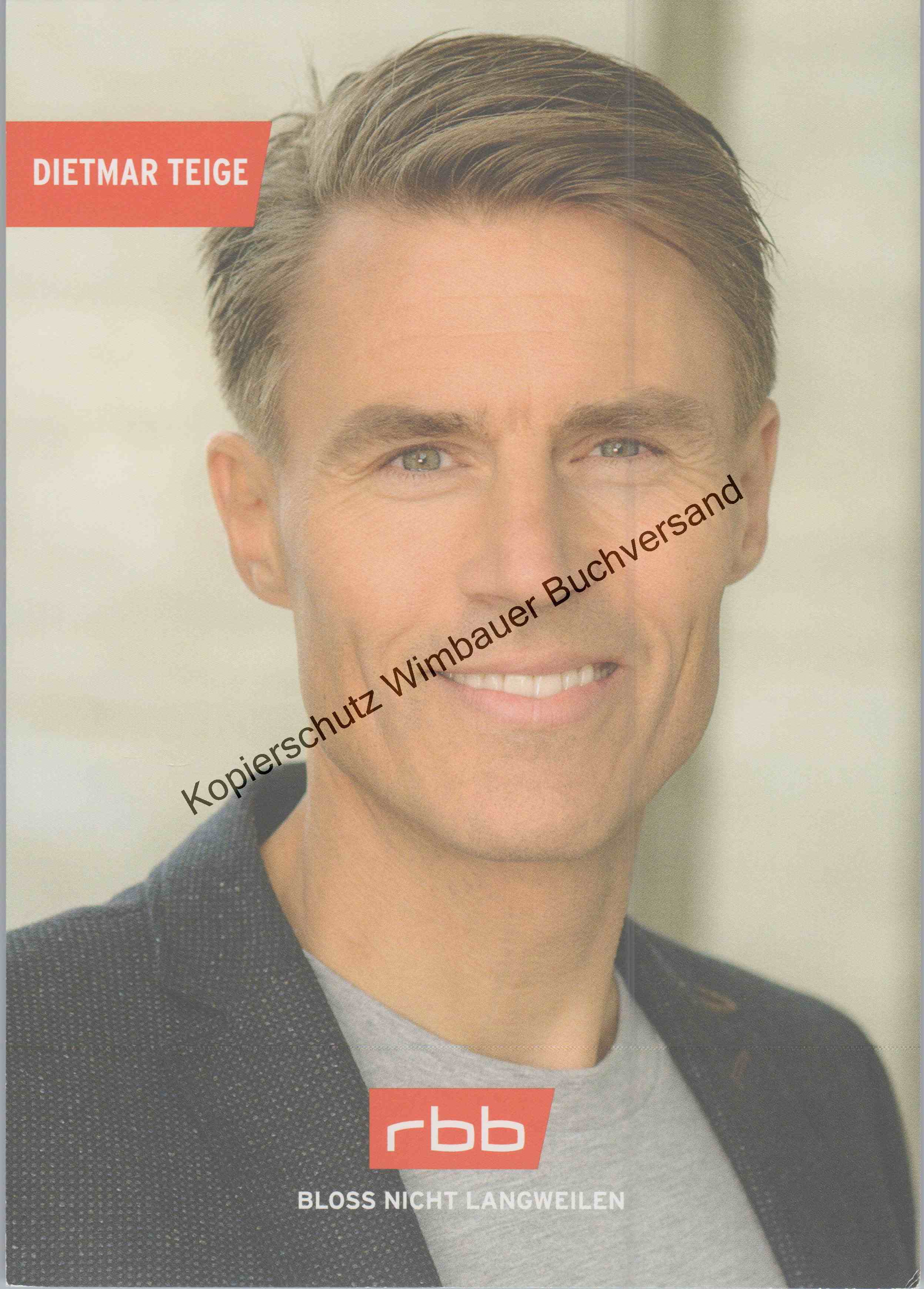 Autogrammkarte Dietmar Teige RBB von Teige, Dietmar :: Manuskript ...