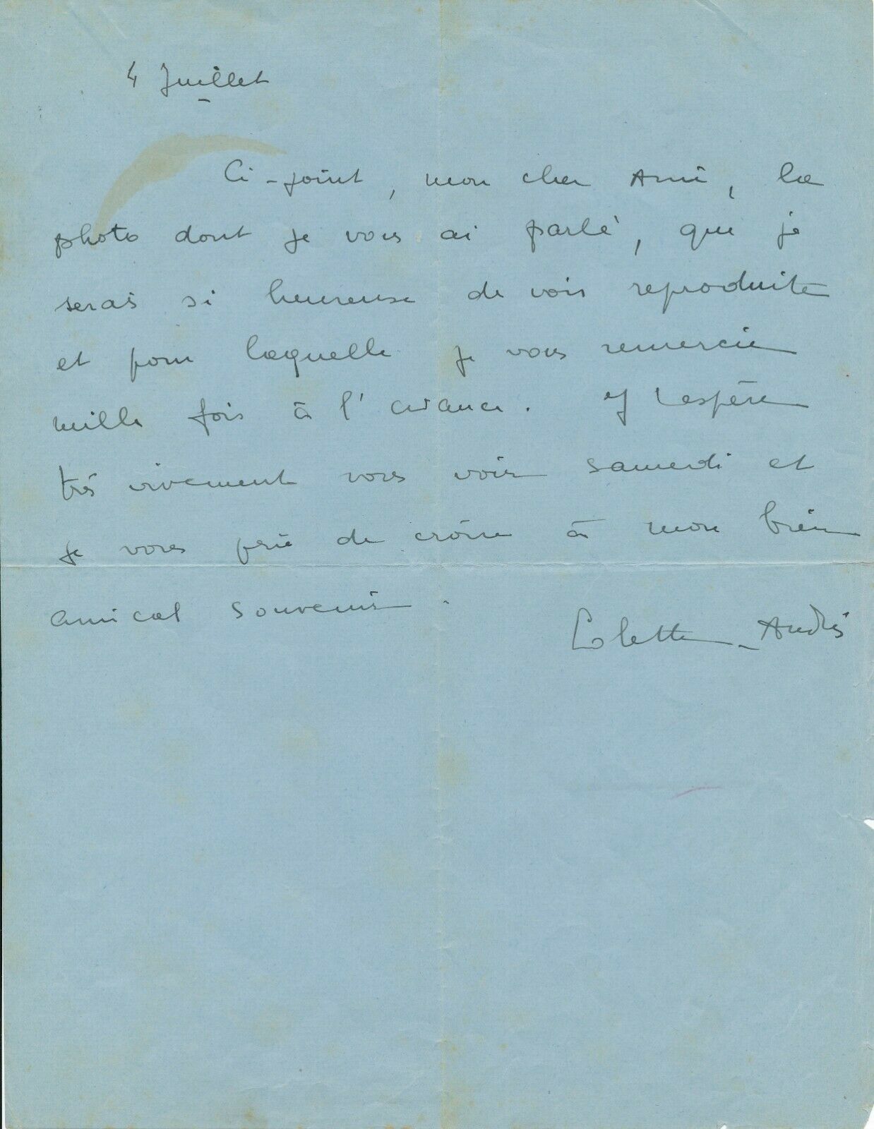 Colette ANDRIS by Colette ANDRIS: Manuscript / Paper Collectible | CD ...