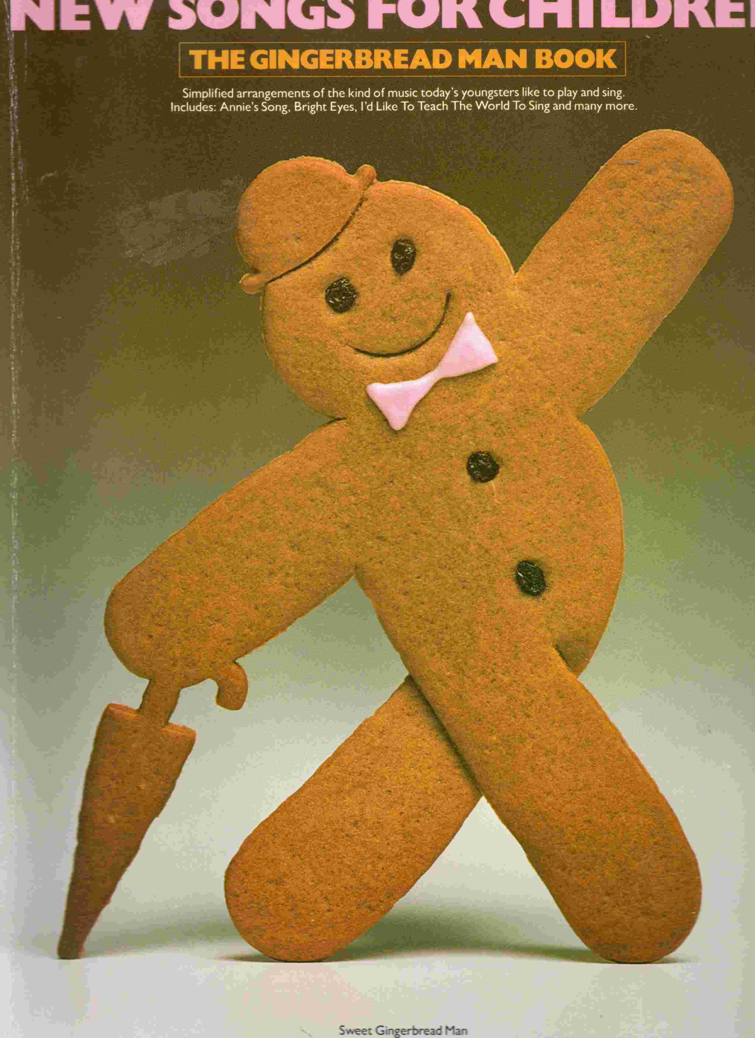 New Songs for Children: The gingerbread man book : simplified ...