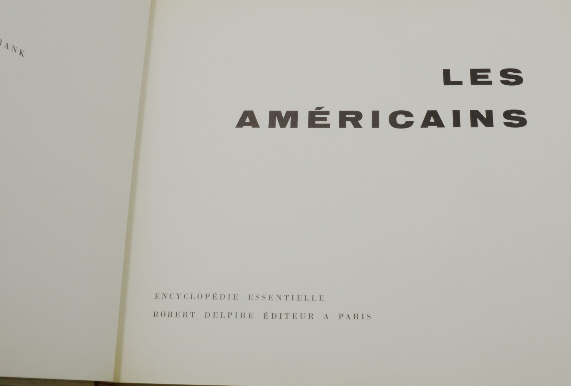 Les Americains [The Americans] by Frank, Robert: Near Fine (1958) First ...