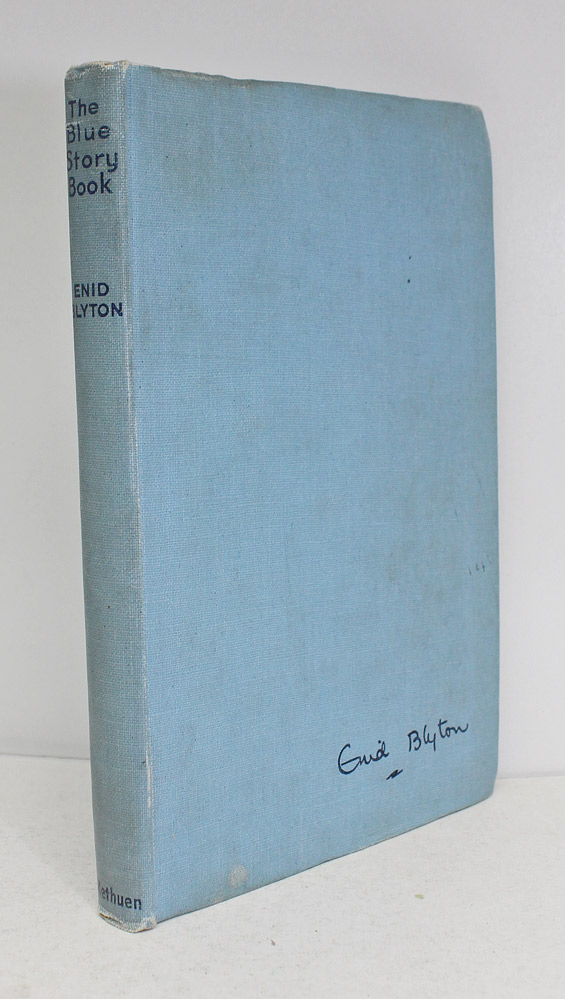 The Blue Story Book by Enid Blyton SIGNED: Good ++ Cloth (1945) First ...