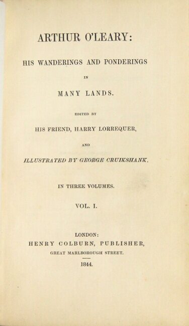 Arthur O'Leary: his wanderings and ponderings in many lands. Edited by ...