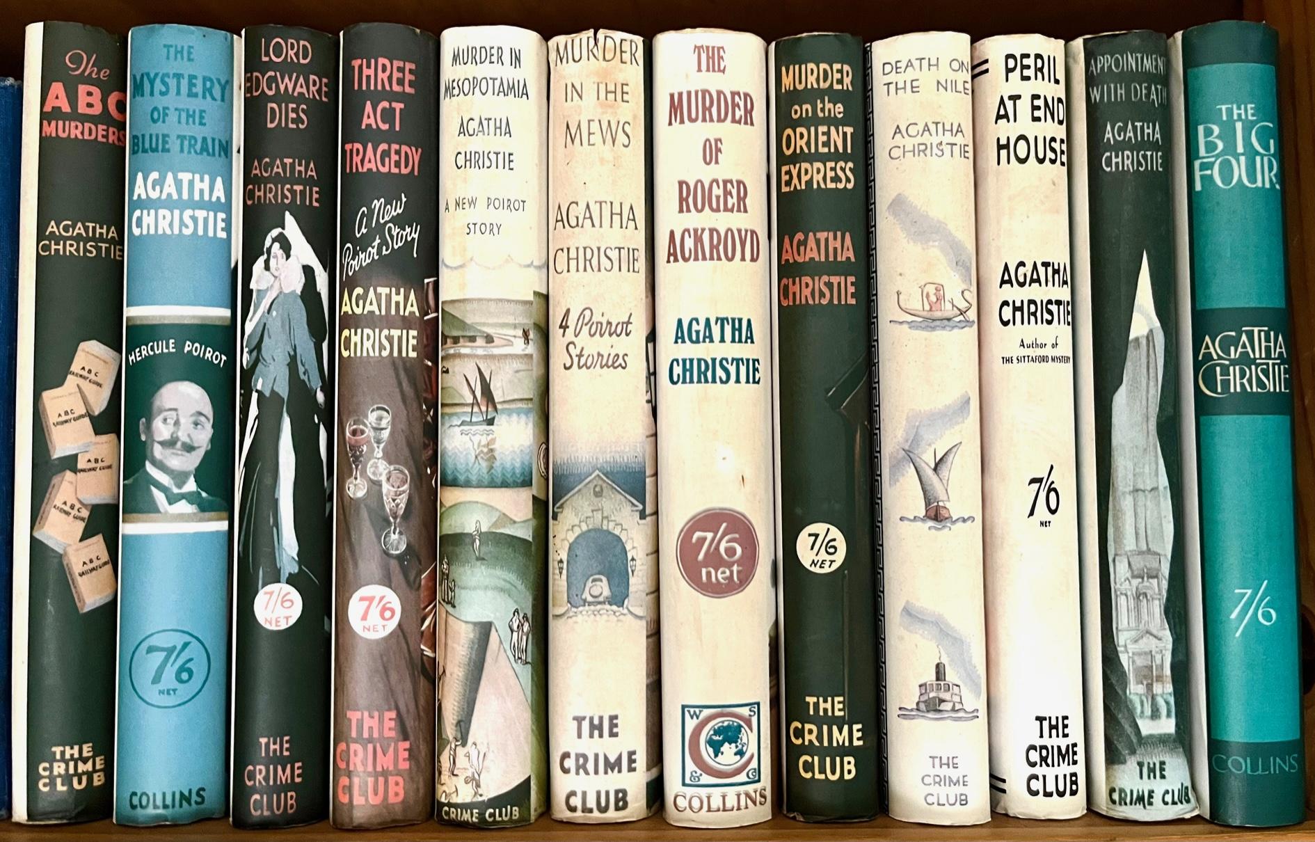 Collection of 12 Facsimile Novels by Agatha Christie by Agatha Christie ...