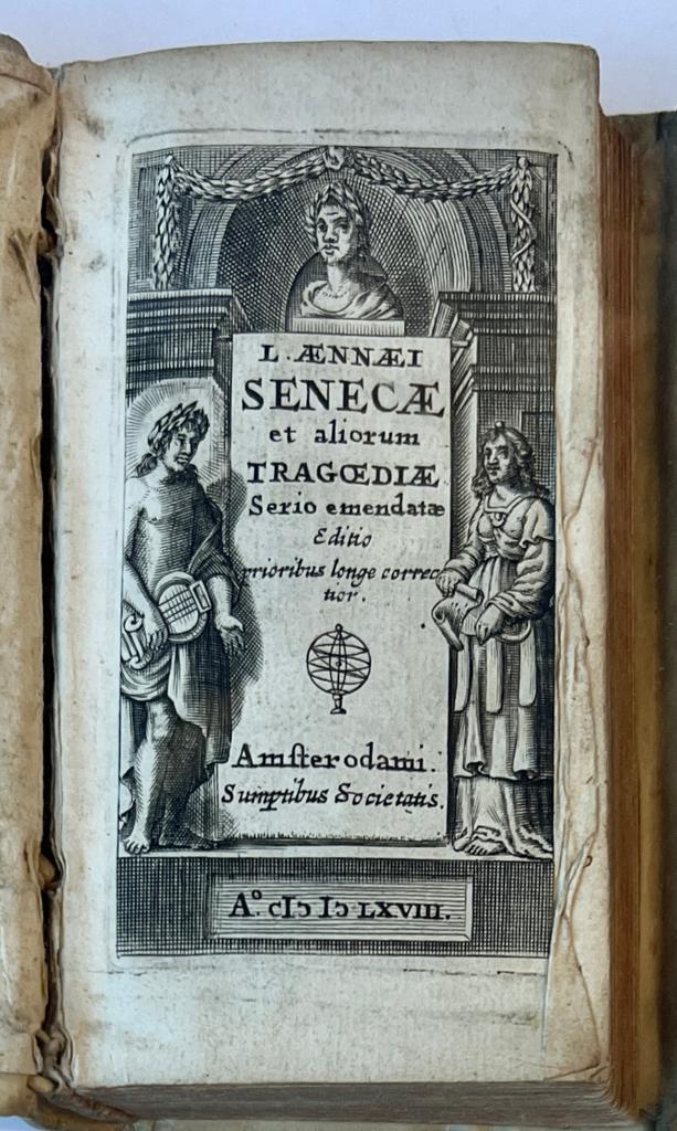 [Rare book in Latin, 1618] L. Annaei Senecae et aliorum, Tragoediae ...