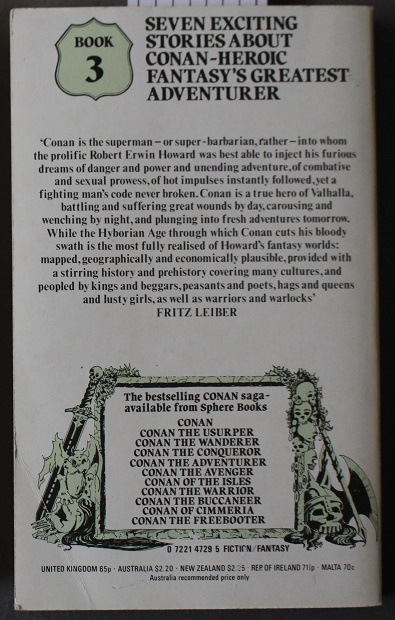 CONAN . [ Book #1 Volume ONE of the Complete Conan] >>> FRANK FRAZETTA ...