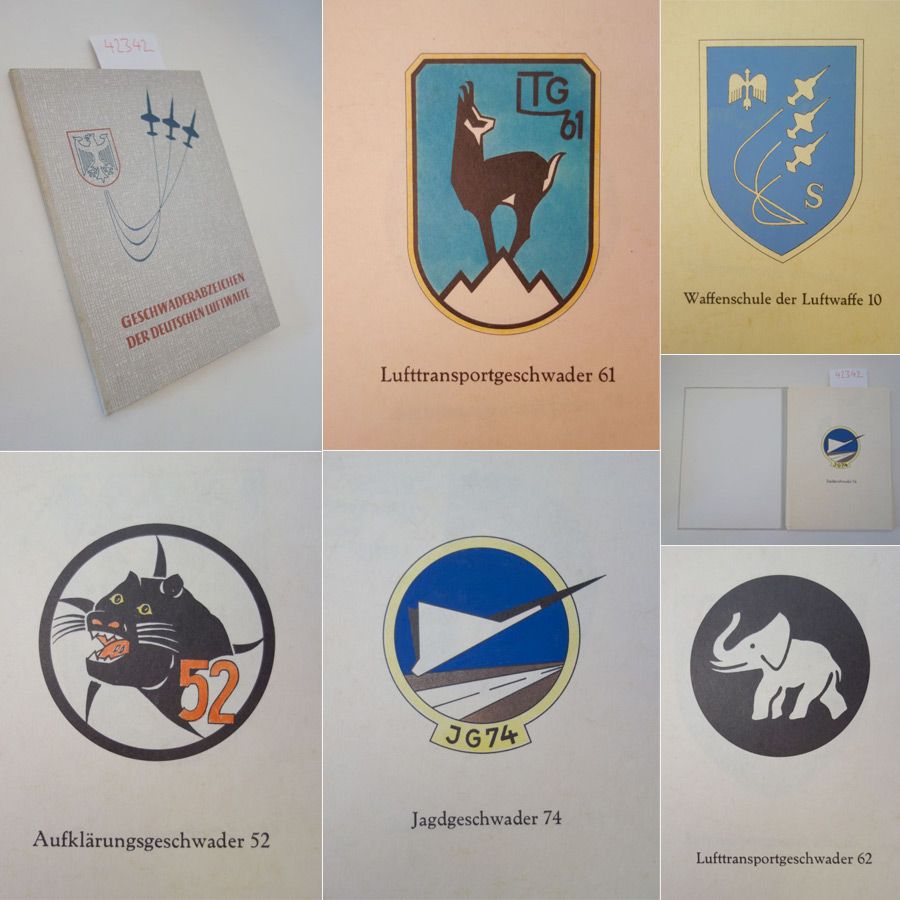 Geschwaderabzeichen der deutschen Luftwaffe Flugwesen / Luftwaffe ...