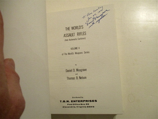 World's Assault Rifles & Automatic Carbines. by Musgrave & Nelson ...