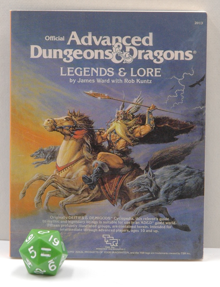 Legends & Lore AD&D Mini Book Miniature by James Ward, Rob Kuntz: Very ...