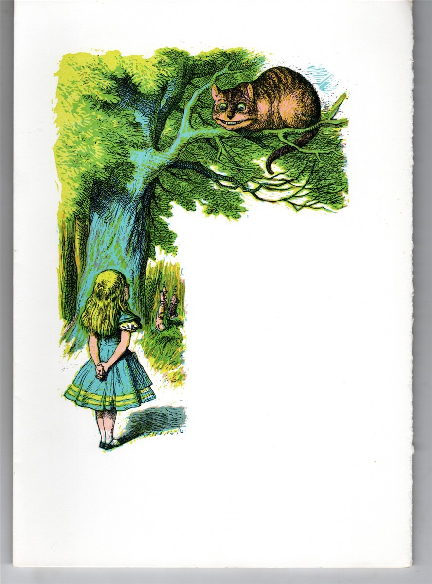 Alice in Wonderland and the Cheshire Cat by (Carroll, Lewis): (1962 ...