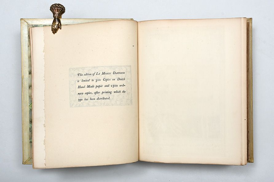 Morte Darthur. The Birth, Life and Acts of King Arthur of his noble ...