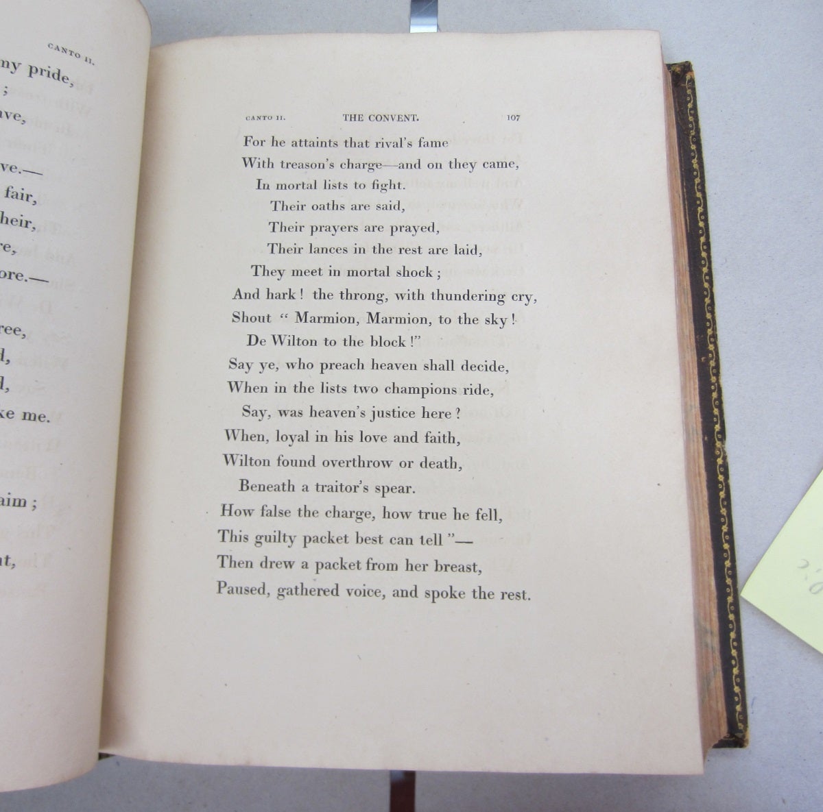 Marmion; A Tale of Flodden Field by Scott, Sir Walter: Good Full ...