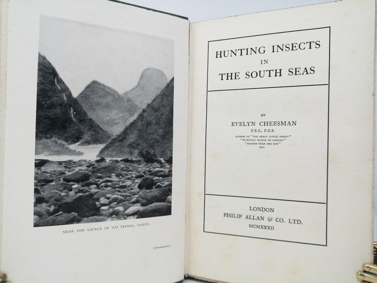 Hunting Insects in the South Seas. by Evelyn Cheesman.: Very Good ...