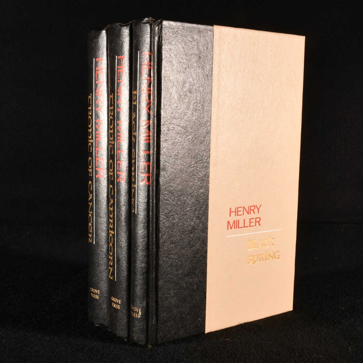 Tropic of Cancer Tropic of Capricorn Black Spring Henry Miller Modern ...