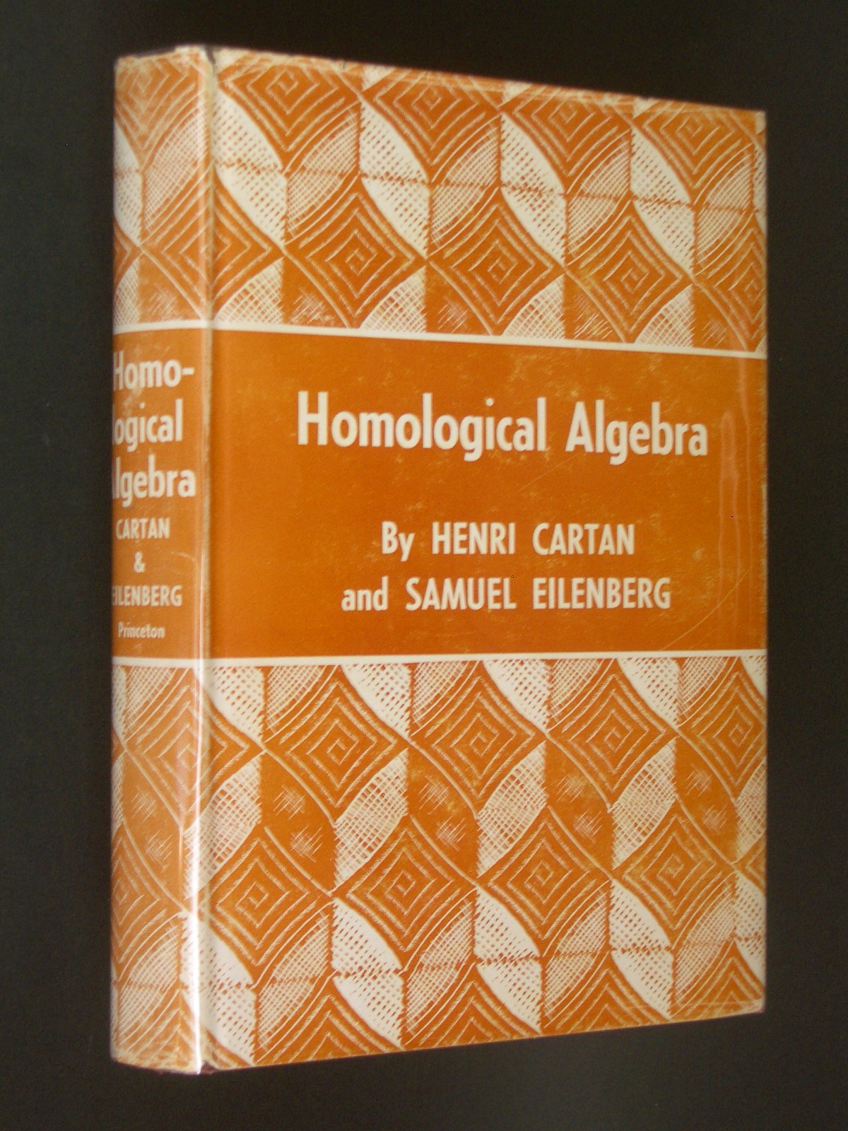 Homological Algebra by Cartan, Henri & Samuel Eilenberg: Good Hard ...