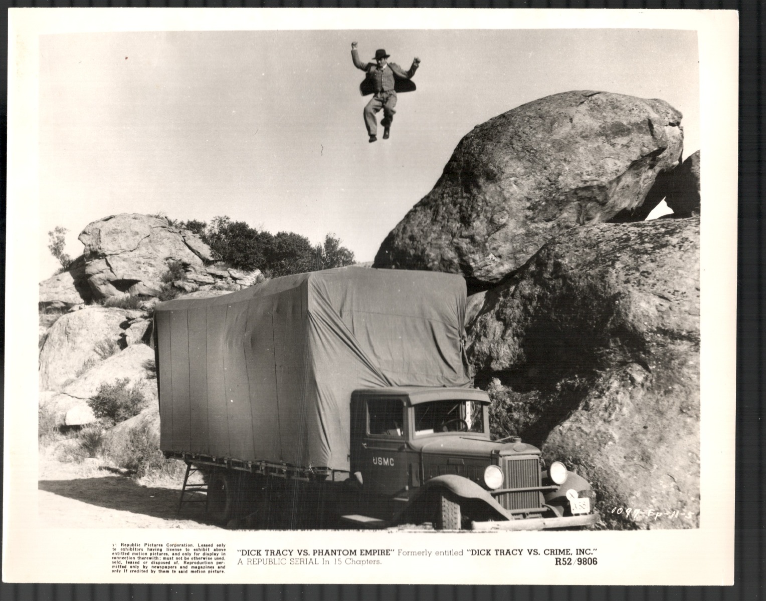 Dick Tracy vs. Phantom Empire 8x10 Movie Still Ralph Byrd Republic ...