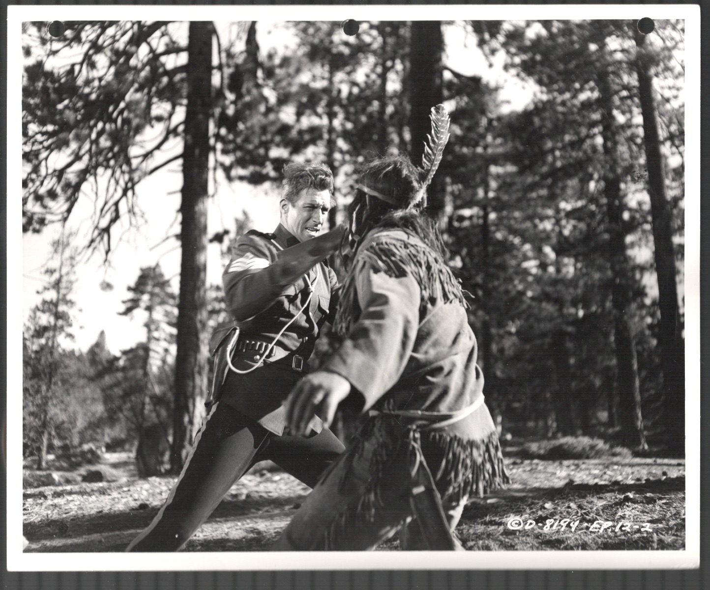 Gunfighters of the Northwest 8x10 Movie Still Jock Mahoney Rodd Redwing ...