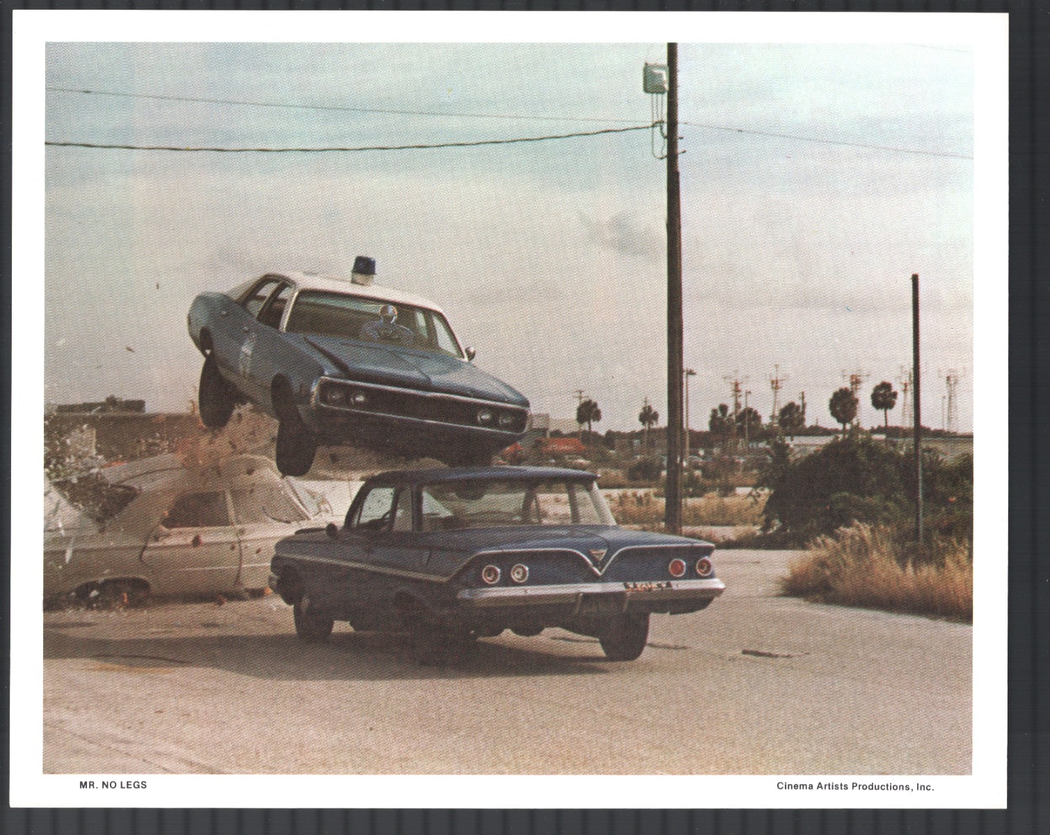 Mr. No Legs 8x10 Movie Still Cop Car Stunt Scene: (1978) Photograph ...