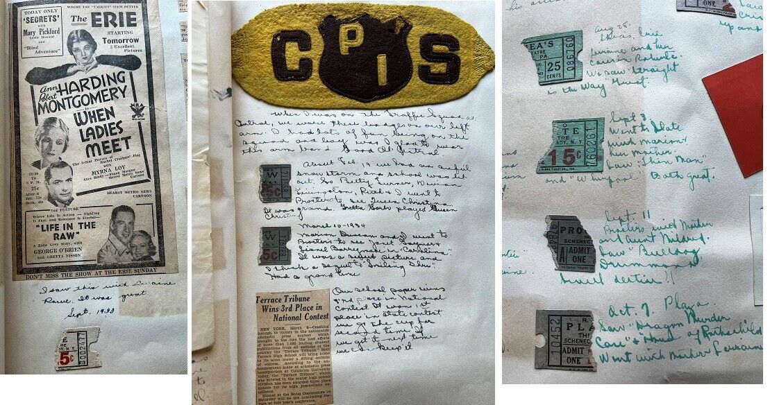 1930s Handwritten Commonplace Book/Journal by Yvonne O. Miller ...