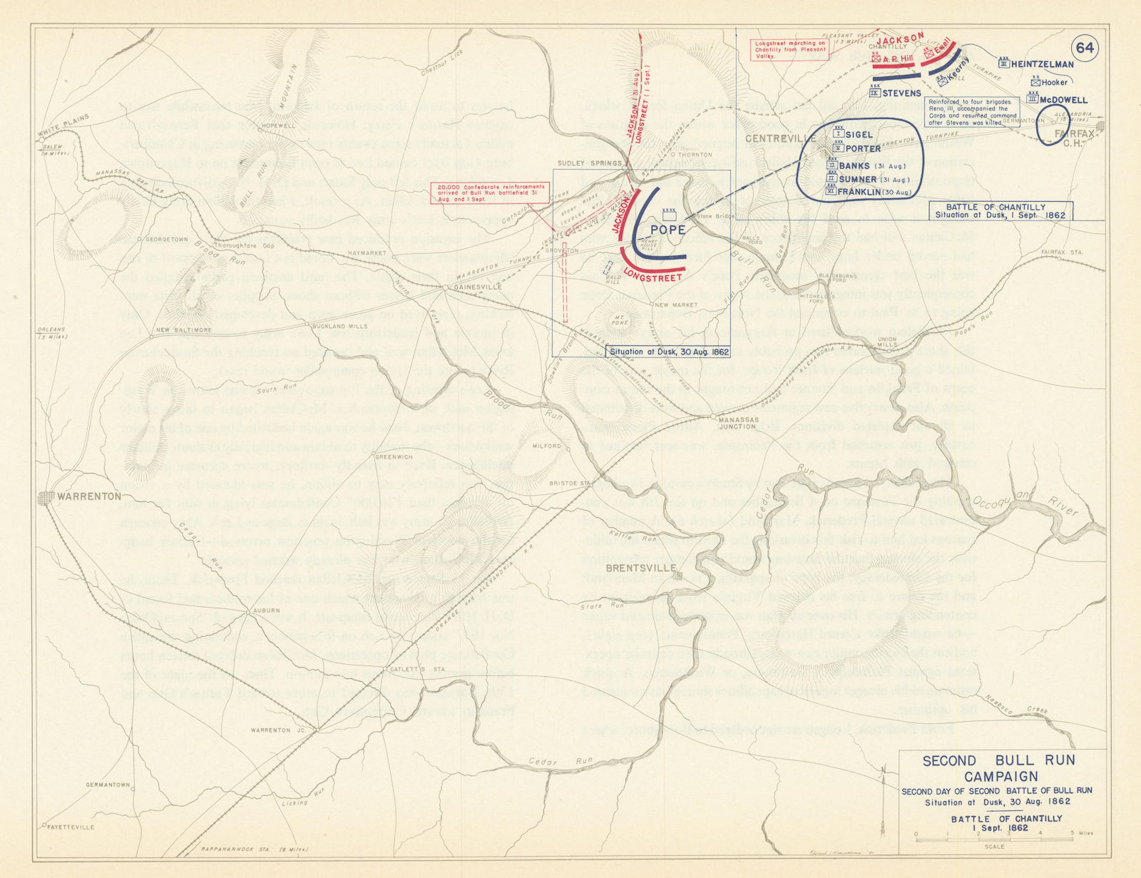 Second Bull Run Campaign - Second Day of Second Battle of Bull Run ...