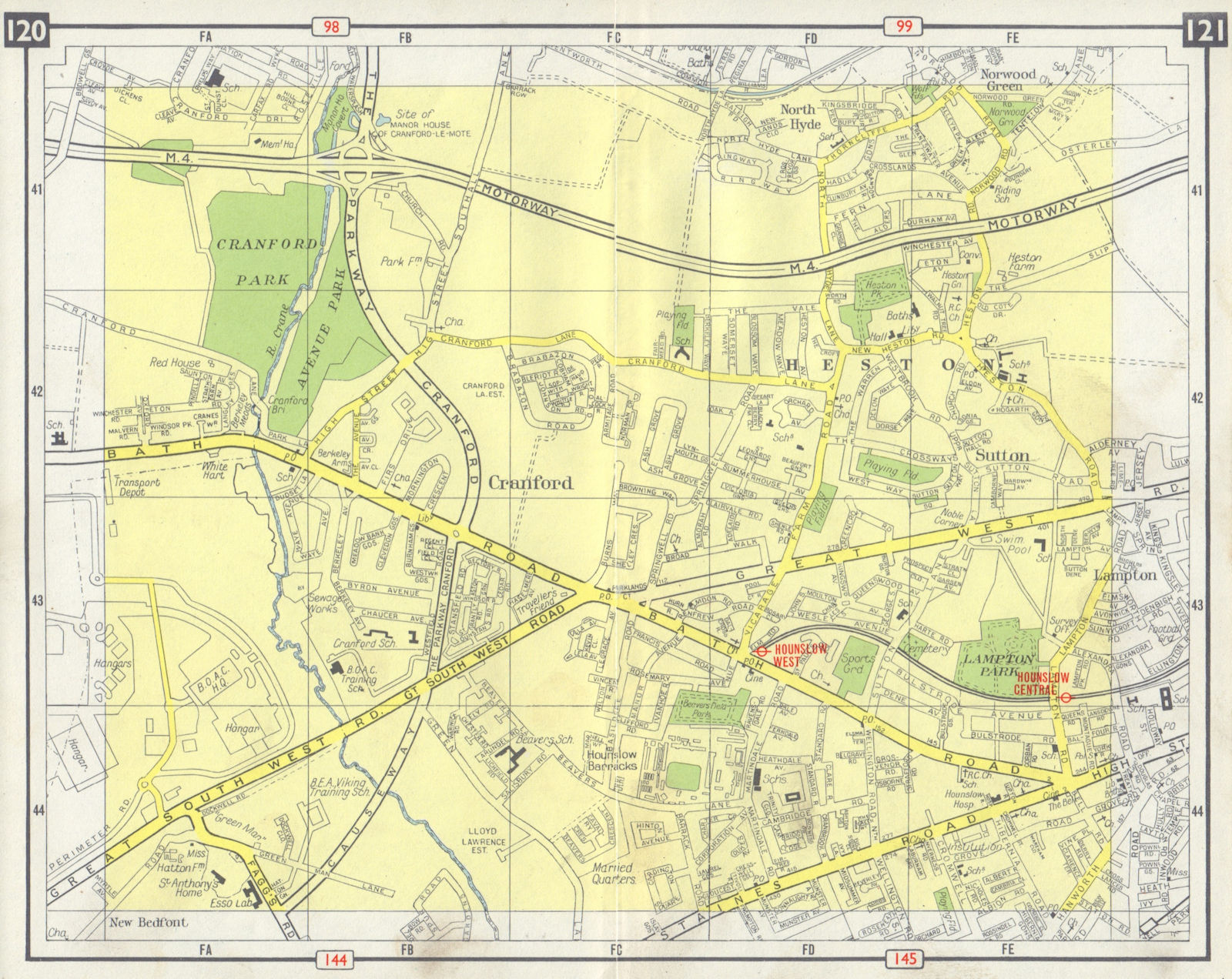 Hounslow by Geographers A-Z Map Co / Geographia / Pearsall, Phyllis ...
