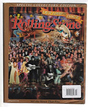 ROLLING STONE MAGAZINE - OUR 1000th ISSUE - COLLECTOR'S EDITION, Issue ...
